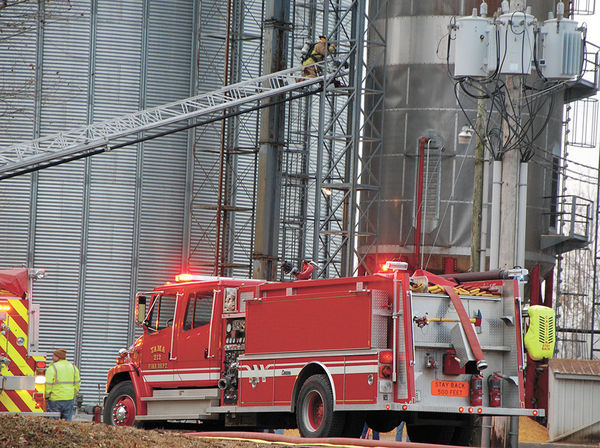 Grain dryer fire at Werner’s in Tama | News, Sports, Jobs - Tama-Toledo ...